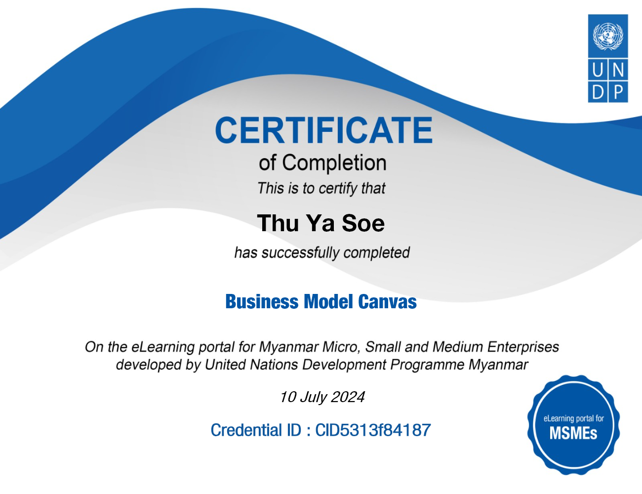 Thu Ya Soe, MBA - ICCO (Part of Cordaid) | LinkedIn
